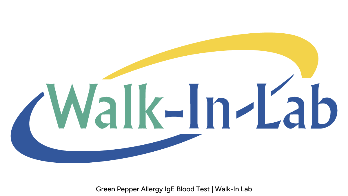 Buy Green Pepper Allergy IgE Blood Test | Walk-In Lab